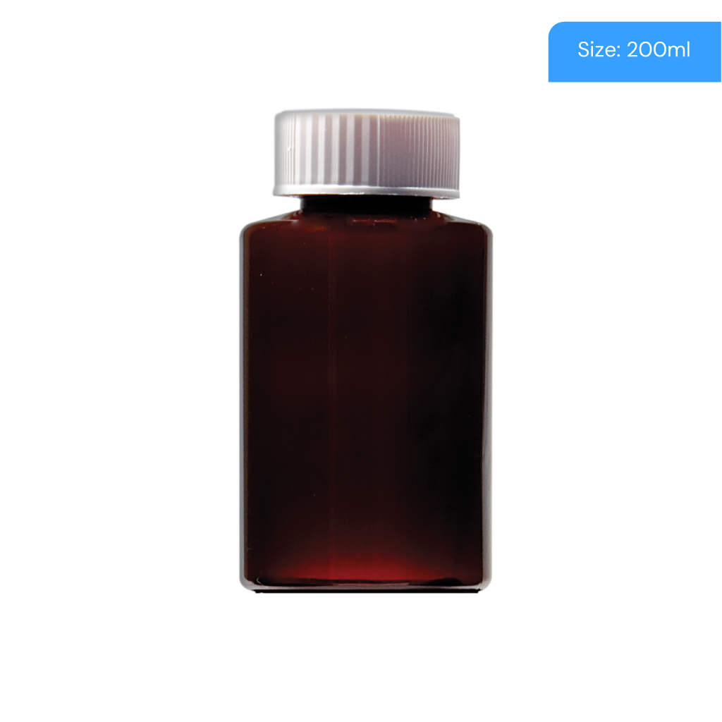 200ml Precapped PET Round Tablet Bottles | EMT Healthcare